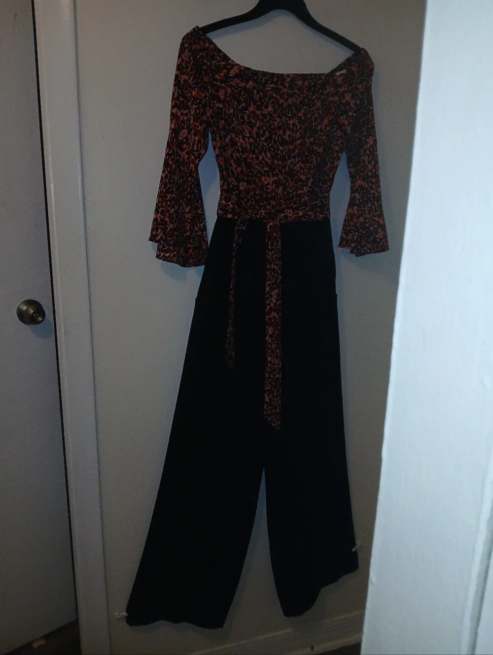 Karen Millen | Pants & Jumpsuits | Karen Millen Black Wideleg Jumpsuit ...